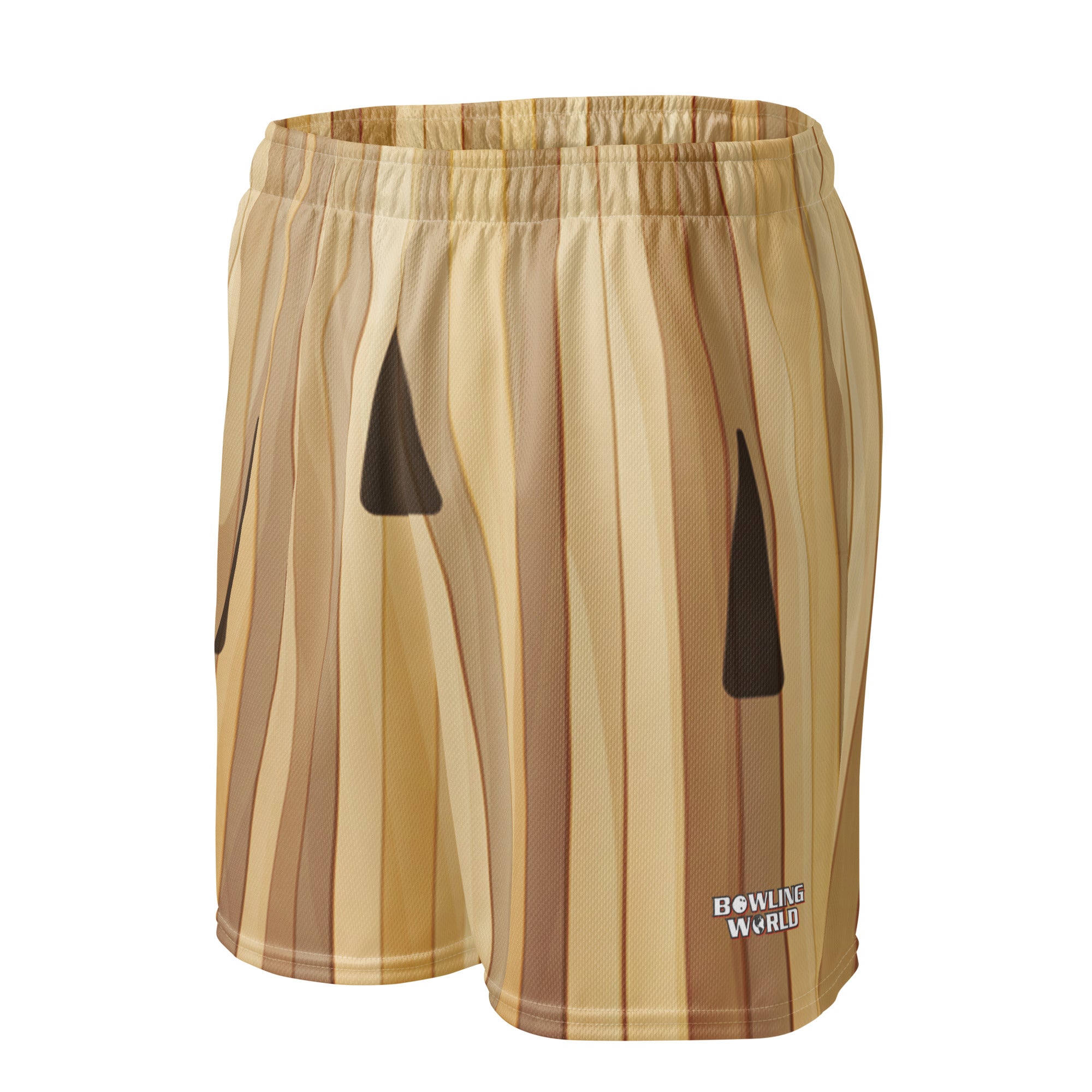 Bowling World "Bowling Lane" Unisex Mesh Shorts